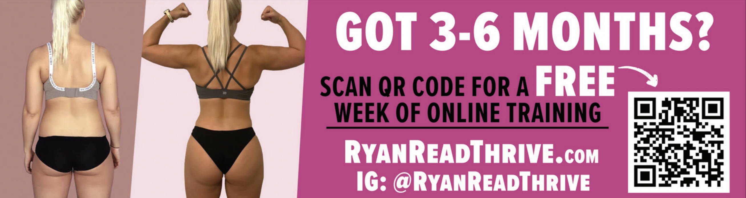 7 Day Free Trial - Thrive Online Training - Billboard – Ryan Read Thrive